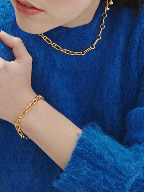 Medium Stellar Hardware Chain Bracelet - Rachel Jackson